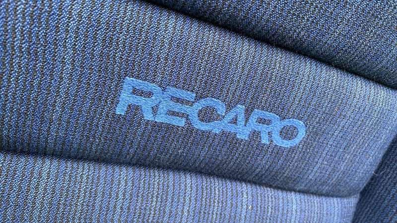 NEW Recaro CSE Mercedes Benz W124 Fabric Never Installed Markise Blue ...